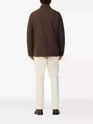 HACKETT LONDON Herringbone High Neck Jacket