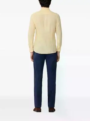 HACKETT LONDON Brompton Button-down Linen Shirt