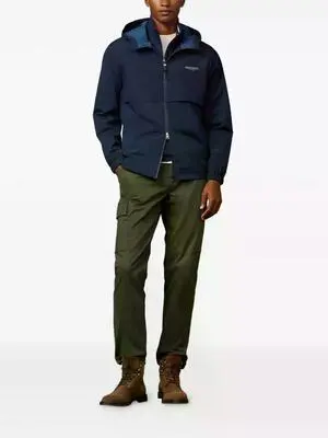 HACKETT LONDON Heritage Zip-fastening Hooded - Blue