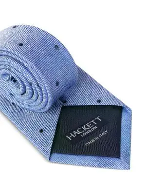 HACKETT LONDON Polka-dot Twill Tie