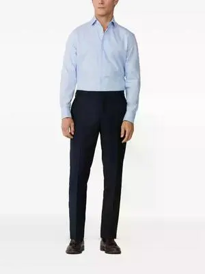 HACKETT LONDON Prince Of Wales Checked Shirt