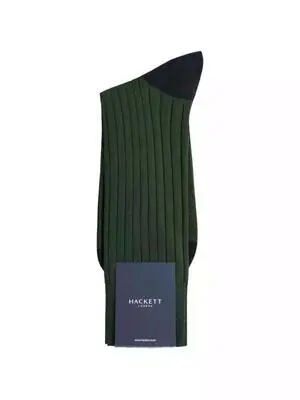 HACKETT LONDON Ribbed-knit Socks