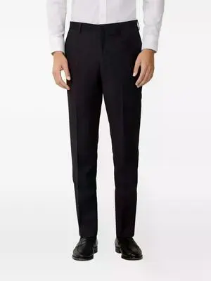 HACKETT LONDON Pressed-crease Tailored Trousers - Grey