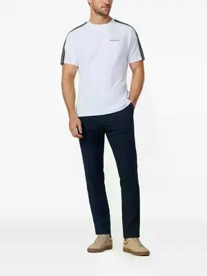 HACKETT LONDON Tape-detail Raglan-sleeve T-shirt