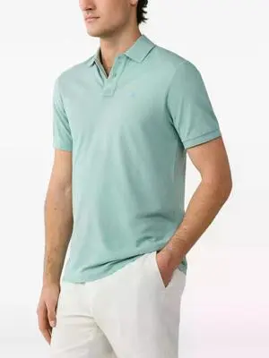 HACKETT LONDON Logo-embroidered Piqué Polo Shirt