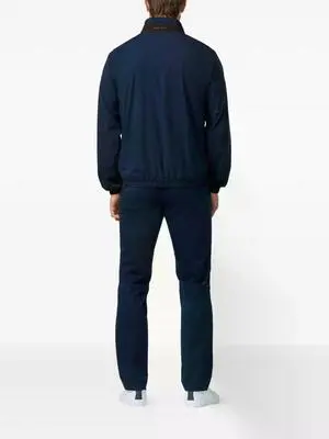 HACKETT LONDON Suede Detail Driver Blouson Jacket