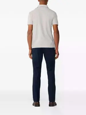 HACKETT LONDON Oxford Pique Short-sleeve Polo Shirt