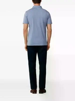 HACKETT LONDON Short-sleeve Pima-cotton Polo Shirt
