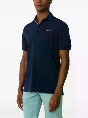 HACKETT LONDON Logo-embroidered Swim-trim Polo Shirt