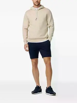 HACKETT LONDON Logo-print Drawstring Hoodie - Neutrals