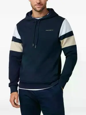 HACKETT LONDON Resort Stripe-detail Hoodie