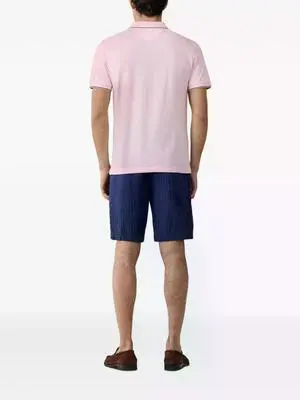 HACKETT LONDON Heritage H Tipped Polo Shirt - Pink