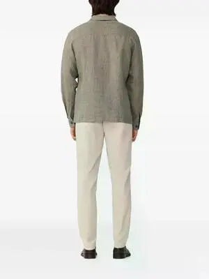 HACKETT LONDON Linen Overshirt