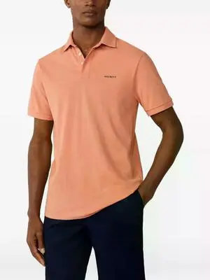 HACKETT LONDON Swim Trim Polo Shirt - Orange
