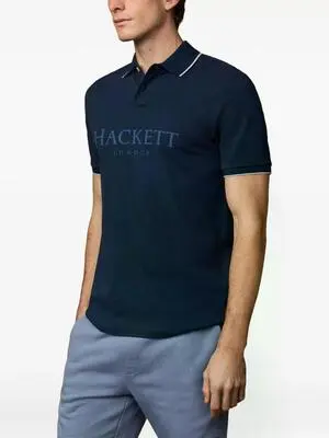 HACKETT LONDON Logo-embroidered Polo Shirt