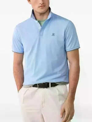 HACKETT LONDON Logo-embroidered Polo Shirt