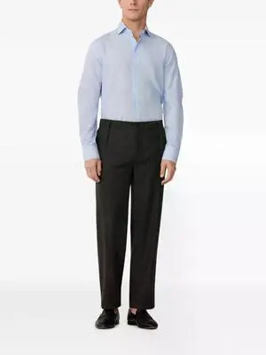 HACKETT LONDON Striped Knightsbridge Collar Shirt