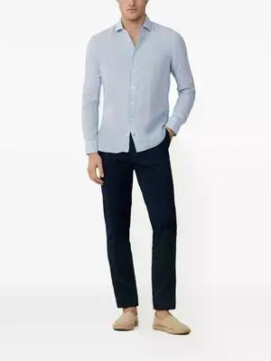HACKETT LONDON Long-sleeve Buttoned Shirt