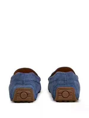 HACKETT LONDON Driver Suede Loafers