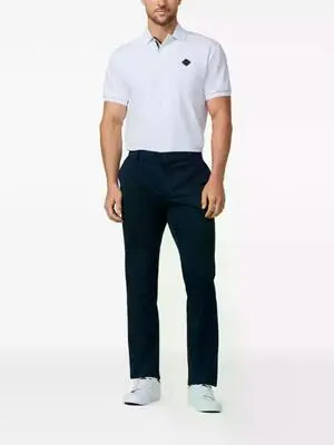 HACKETT LONDON Navy Slim Fit Commuter Trousers
