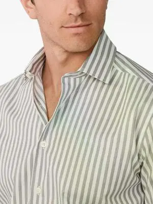 HACKETT LONDON Bengal Melange Stripe Shirt