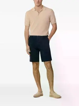 HACKETT LONDON Sanderson Twill Bermuda Shorts - Blue
