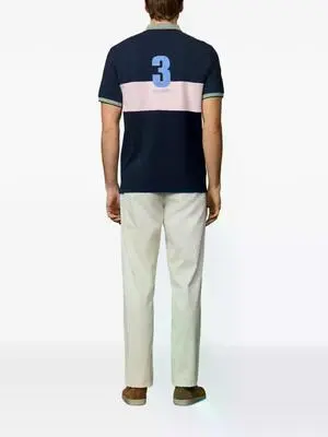 HACKETT LONDON Colour-block Pique Polo Shirt