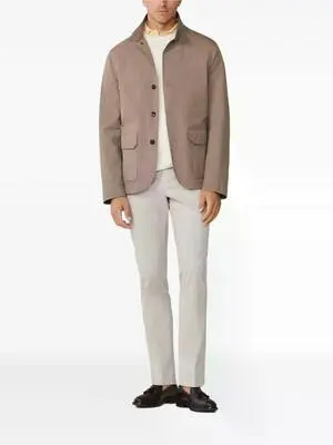 HACKETT LONDON Long-sleeve Buttoned Blazer