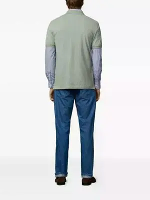 HACKETT LONDON Heritage H Stripe-trim Polo Shirt