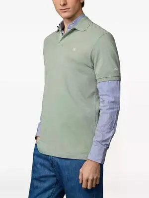 HACKETT LONDON Heritage H Stripe-trim Polo Shirt
