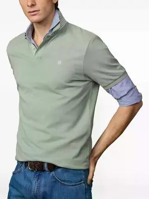 HACKETT LONDON Heritage H Stripe-trim Polo Shirt