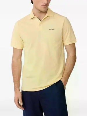 HACKETT LONDON Swim Trim Polo Shirt - Yellow