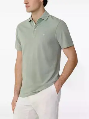 HACKETT LONDON Garment-dyed Pique-knit Polo Shirt