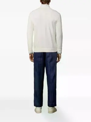 HACKETT LONDON Embroidered Cotton Sweater