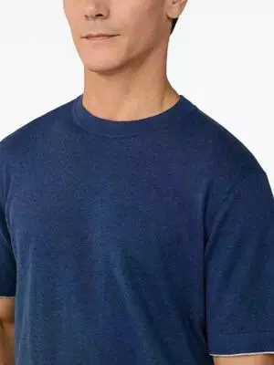 HACKETT LONDON Short-sleeves Knitted T-shirt