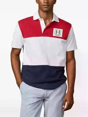 HACKETT LONDON Colour-blocked Polo Shirt