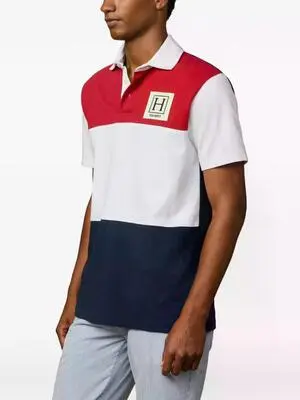 HACKETT LONDON Colour-blocked Polo Shirt