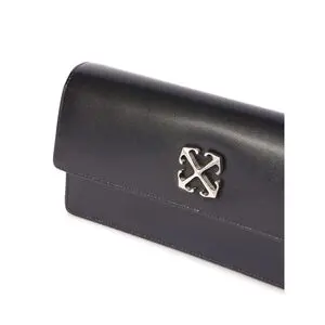 Off-White Jitney 1.0 Logo Plaque Small Shoulder Bag