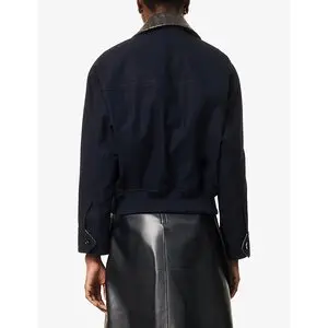 Bottega Veneta Detachable-collar Cotton Jacket