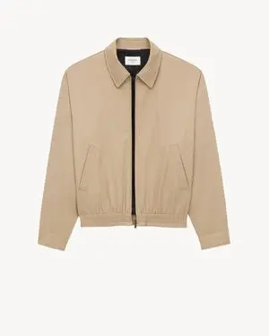Saint Laurent Zip-up Short Jacket