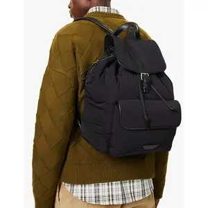 Bottega Veneta Nylon Intrecciato Backpack