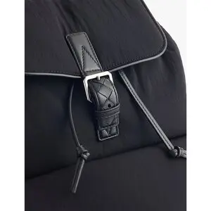 Bottega Veneta Nylon Intrecciato Backpack
