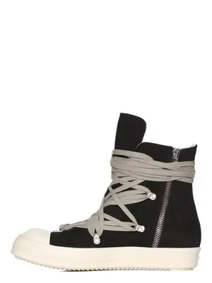Rick Owens Lace-up Hi-top Sneakers