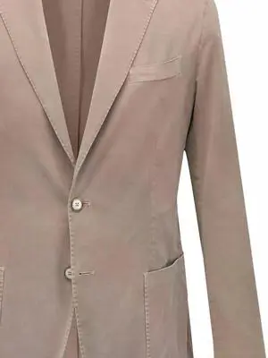 EMANUEL BERG Notch-lapel Single-breasted Blazer