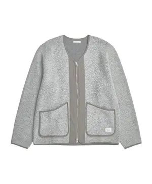 Norse Projects Wool Blend Zip-up Casual Jacket - Gray