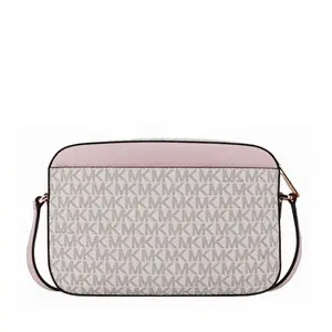 Michael Kors Monogram Crossbody Bag With Chain Strap