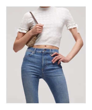 Gucci Braided Cotton Blend Top