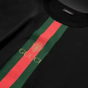 Gucci Cotton Jersey T-shirt With Print - Black