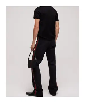 Gucci Cotton Jersey T-shirt With Print - Black