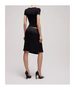 Gucci Silk Duchesse Skirt